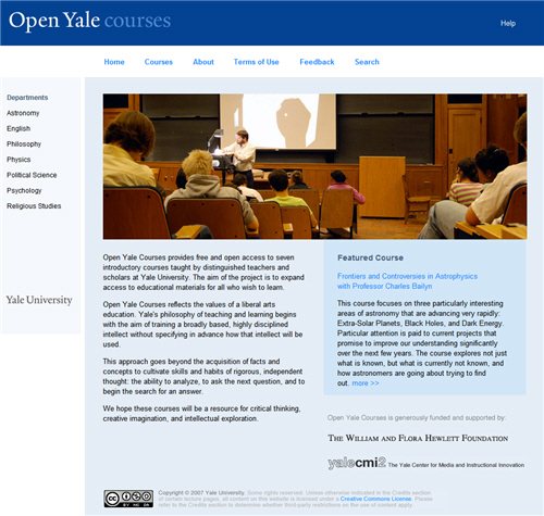 MIT 이어 예일대도 강의 무료 공개