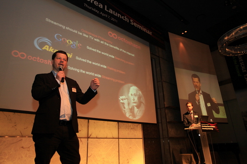 옥토쉐이프 "HD 방송 e생중계도 '콸콸콸'"