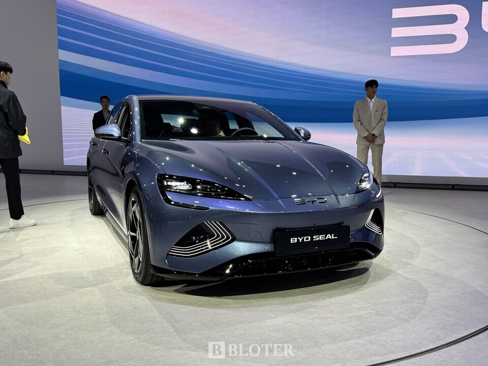 [2025 서울모빌리티쇼] ‘인증 문제’ 고전 BYD, 씰 가격 4750만원 책정