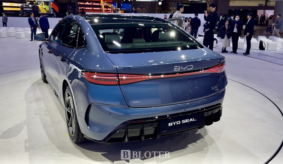 [2025 서울모빌리티쇼] ‘인증 문제’ 고전 BYD, 씰 가격 4750만원 책정