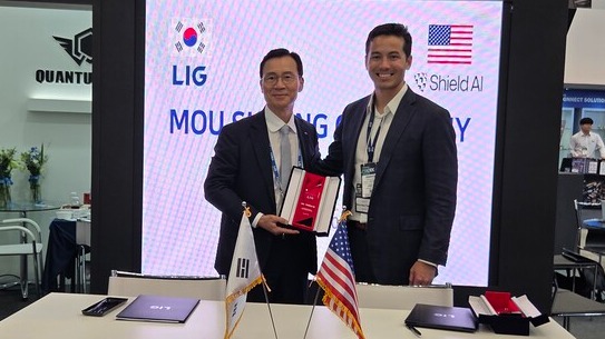[2025 MADEX] LIG넥스원, 실드AI와 '전투체계 고도화 MOU'로 AI 다변화