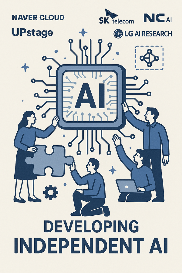 '독자 AI 정예팀'에 네이버·업스테이지·SKT·NC·LG 선정