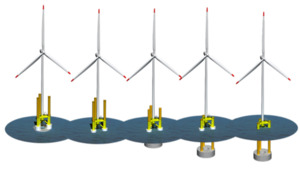 대우건설, 국내 최대 15㎿급 부유식 해상풍력 모델 ‘MSPAR’ 개발
