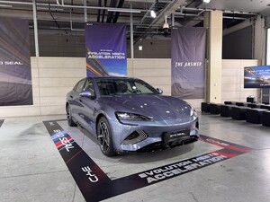 ‘BYD 씰’ 용인 스피드웨이서 155㎞/h까지 밟아보니[카미경]